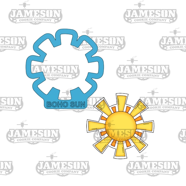 Sunshine Cookie Cutter - Etsy
