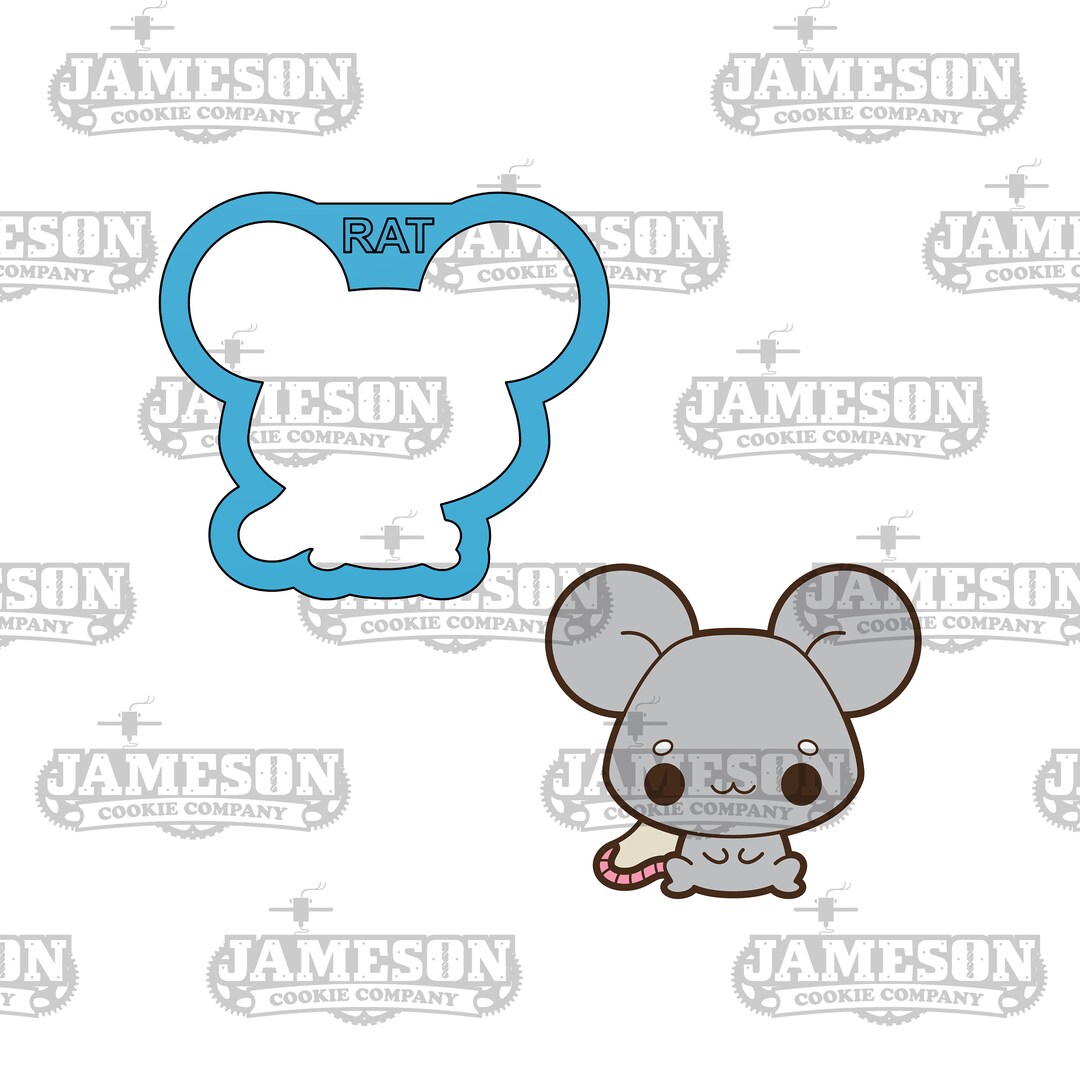 Rat Cookie Cutter - Year of the Rat Chinese New Year Zodiac Symbols - Etsy