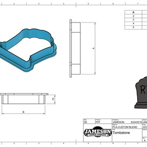 Tombstone Cookie Cutter Headstone Cookie Cutter Halloween - Etsy
