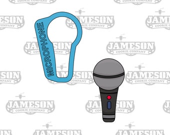 Microphone Cookie Cutter - Etsy