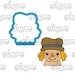 Scarecrow Face Cookie Cutter - Fall, Thanksgiving Theme, Scare Crow - Etsy
