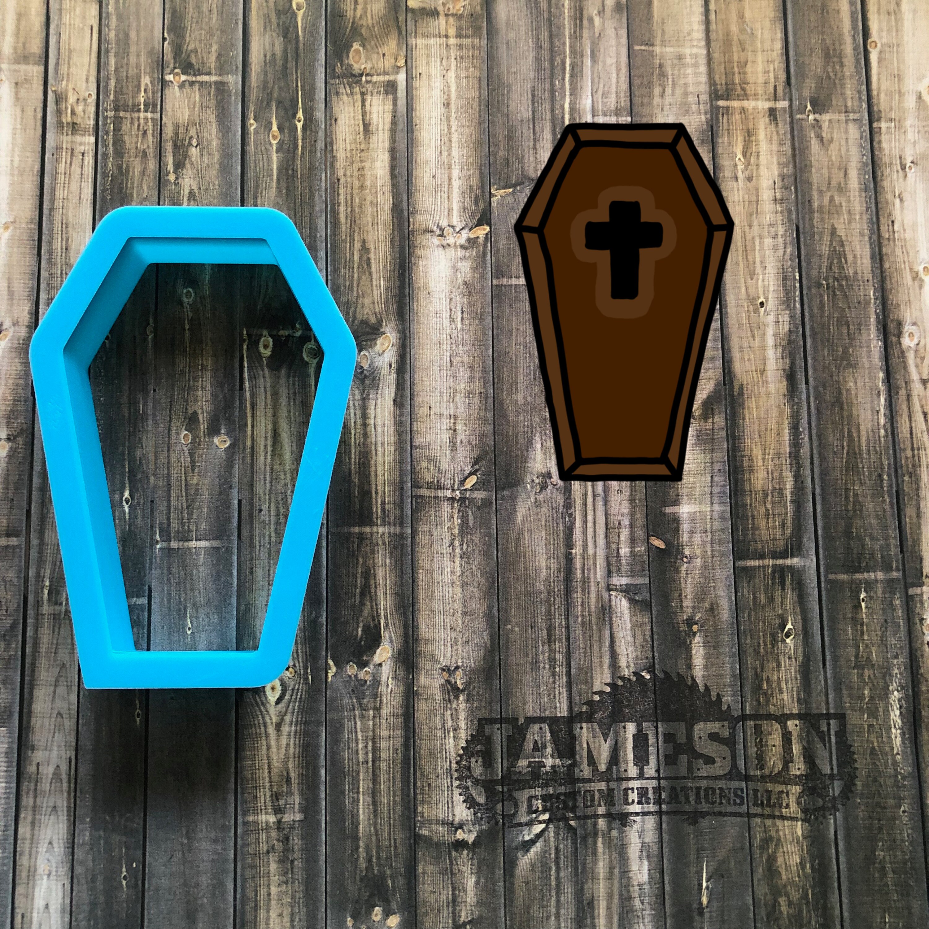 Coffin Cookie Cutter - Halloween Cookie Cutter - Etsy