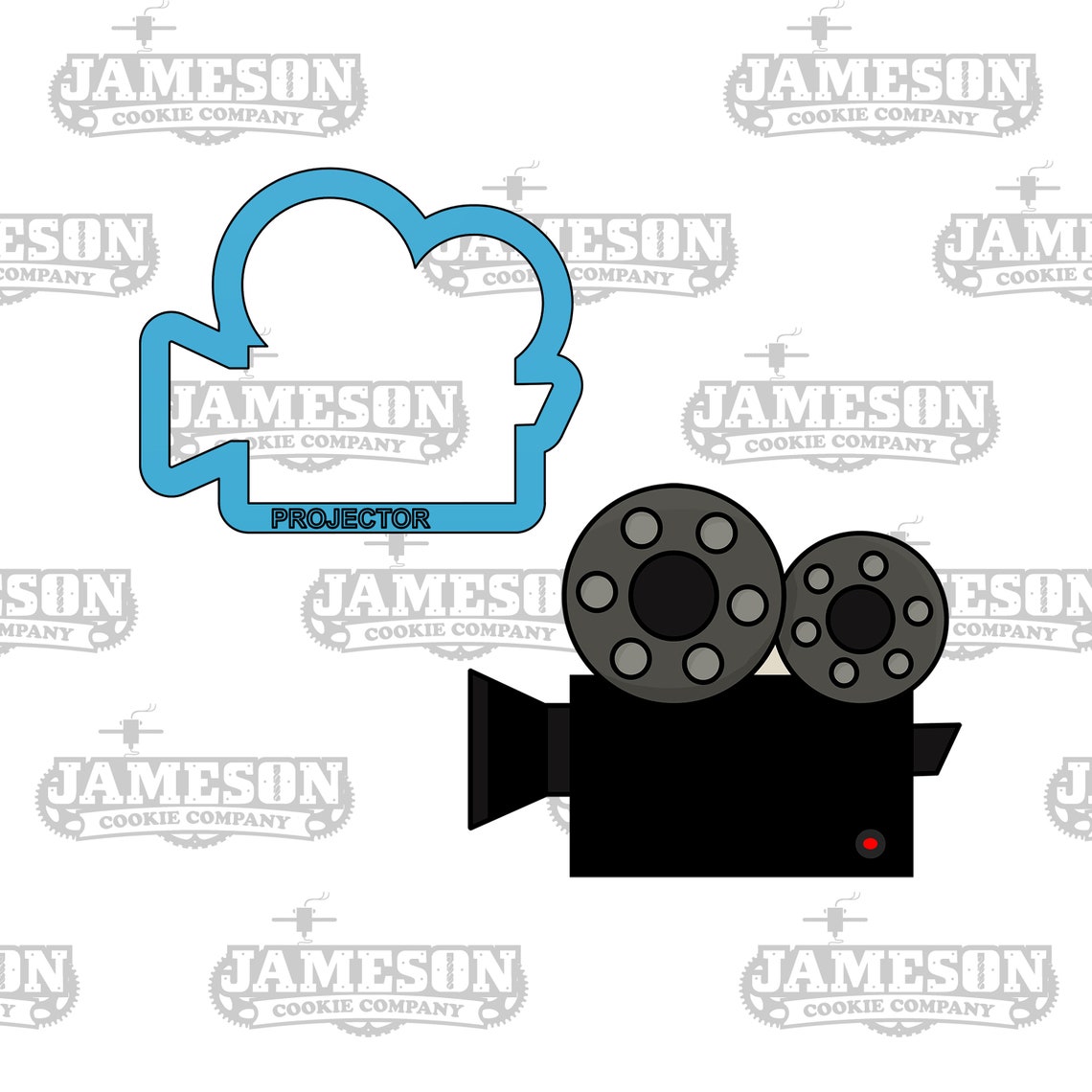 Movie Theme Cookie Cutter Set Cinema Theater Popcorn 3D | Etsy