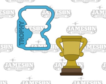 Trophy Cup Fondant Cookie Cutter 1550 - Etsy