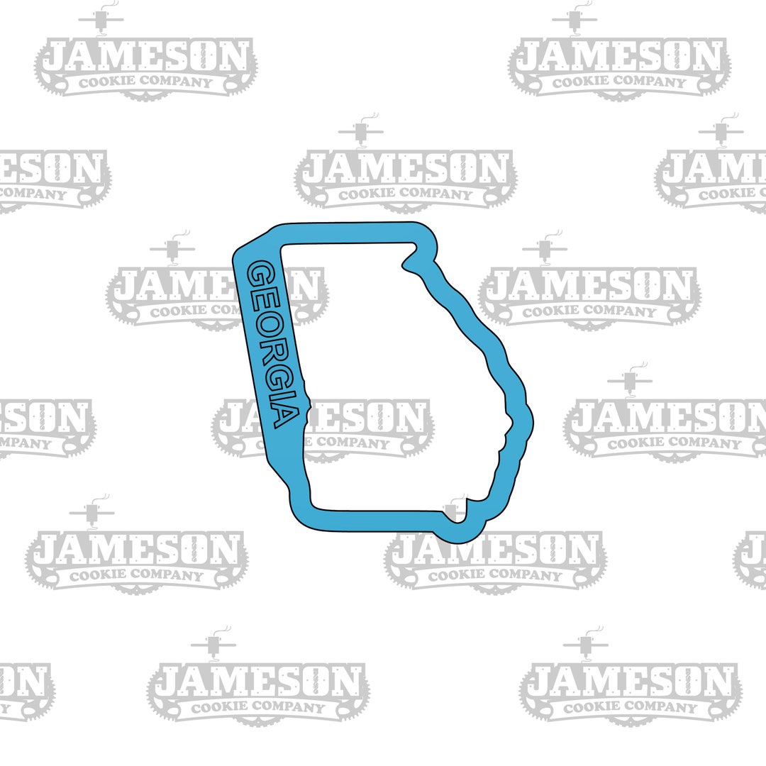 Georgia State Shape Cookie Cutter - Etsy