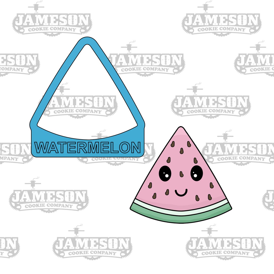 Watermelon Wedge Cookie Cutter - Summer Theme - Food Theme - Etsy