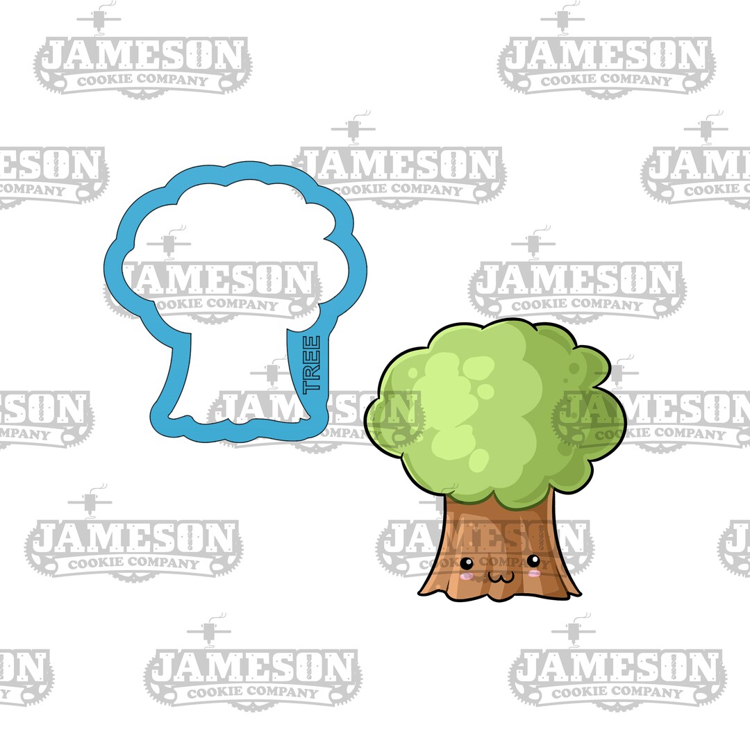 Tree Cookie Cutter - Garden Theme, Gardening Theme - Etsy