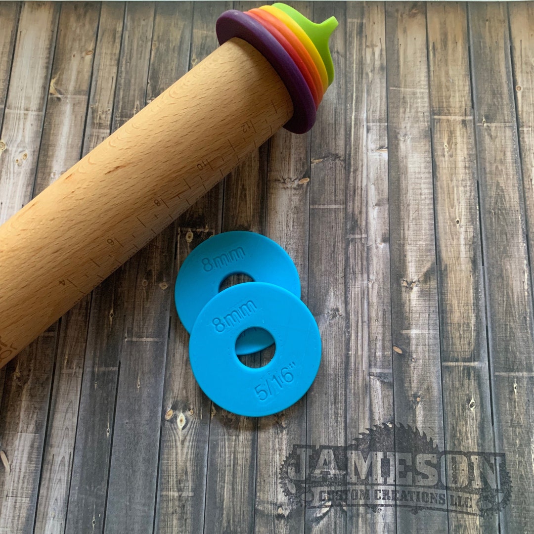 8mm Rolling Pin Guide Set - Compatible With Joseph Rolling Pins - Etsy
