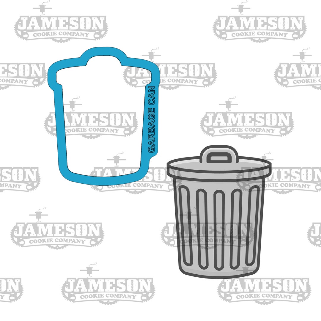 Garbage Trash Can Cookie Cutter - Recycle, Earth Day - Etsy