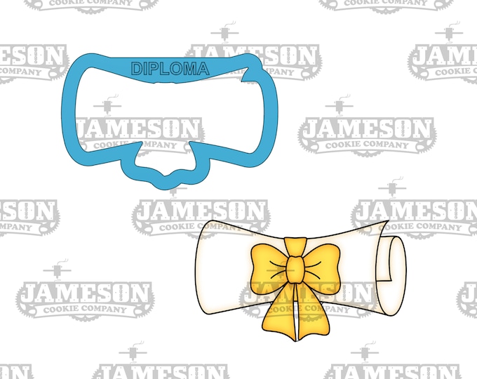 Graduation Diploma 2 Cookie Cutter Grad, Congratulations, Senior ...