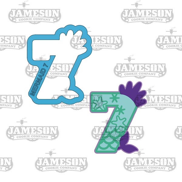 Little Mermaid Cookie Cutters - Etsy