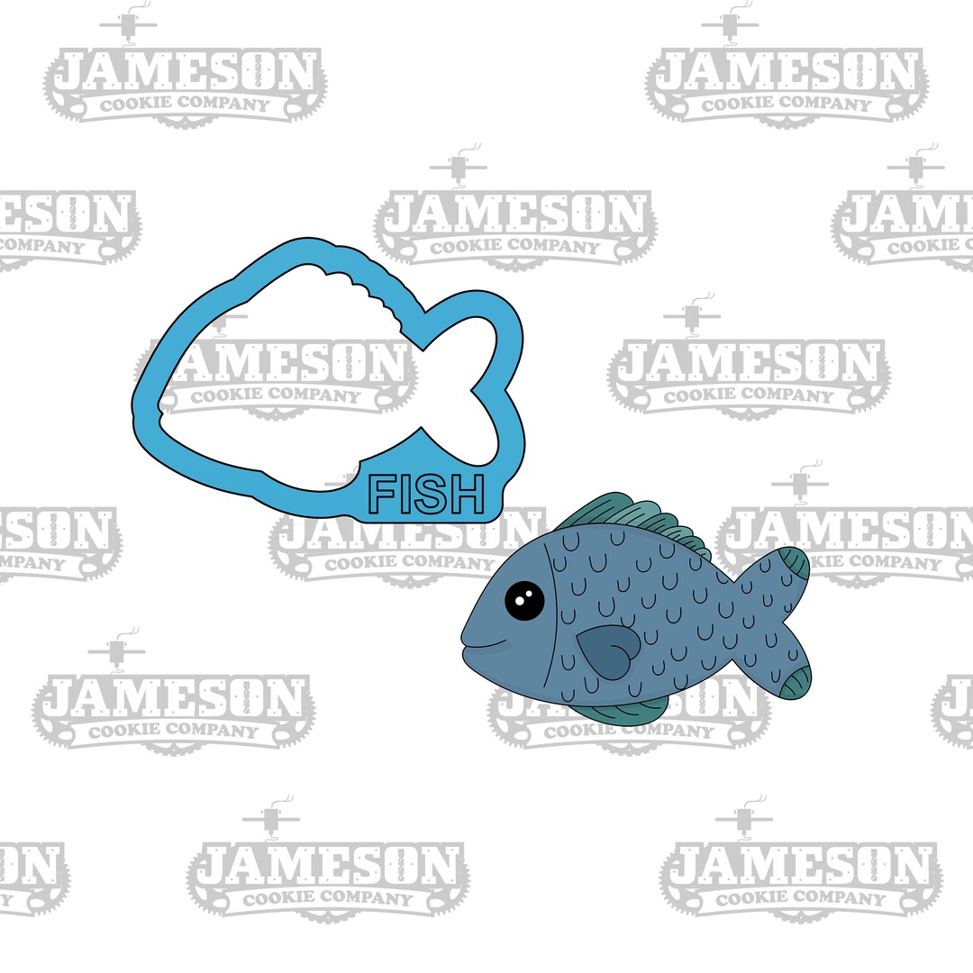 Fish Cookie Cutter - Fishing Theme - Etsy