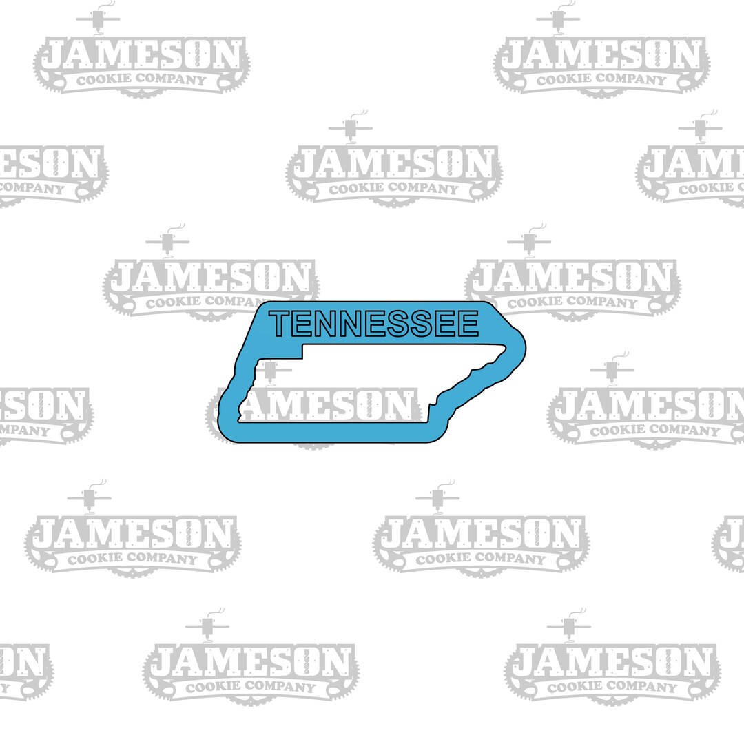 Tennessee State Shape Cookie Cutter - Etsy