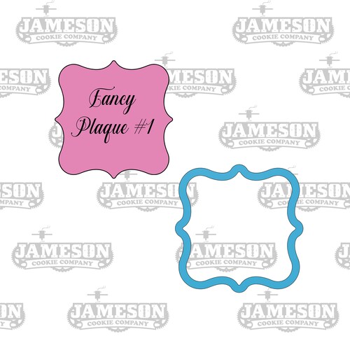 Plaque Cookie Cutter 1 - Etsy