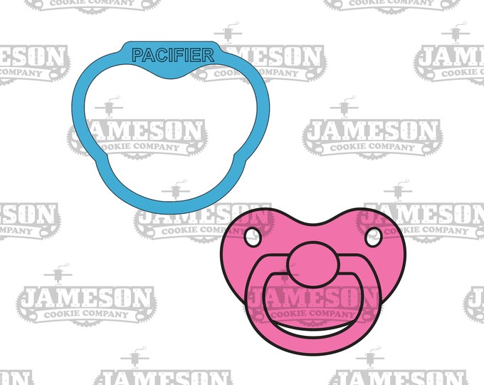Pacifier Clip Cookie Cutter - Etsy