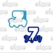 Number Cookie Cutter Set 1-9 - Birthday, Plaque, Script - Etsy