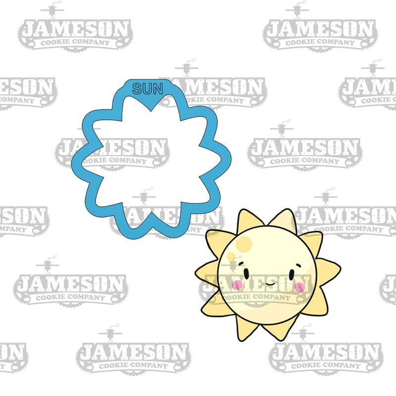 Sunshine Cookie Cutter - Etsy