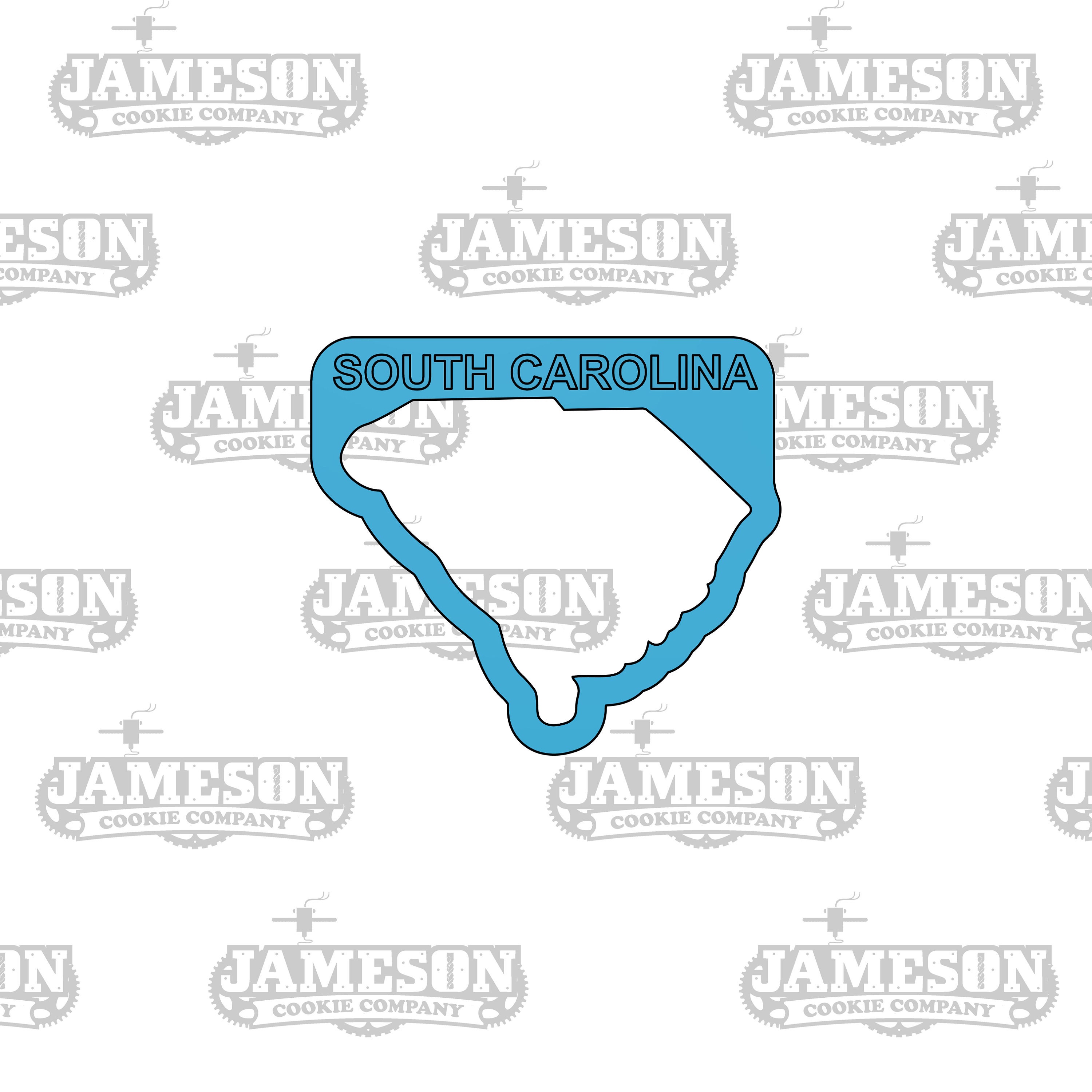 South Carolina State Shape Cookie Cutter - Etsy