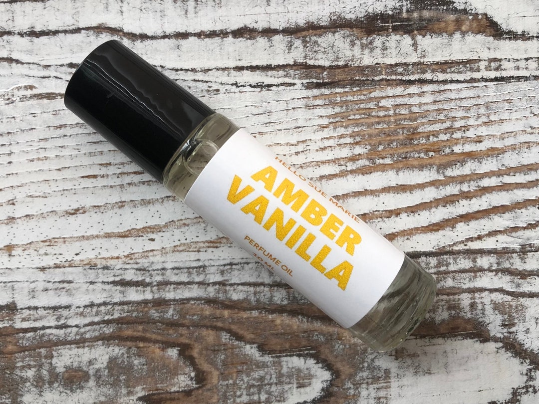 Amber Vanilla Handmade Roll on Perfume - Etsy