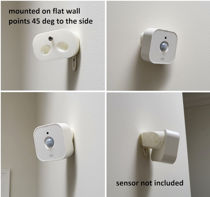Eve Motion Smart Sensor Indoor Corner Wall Mount (no Drill, No Damage ...