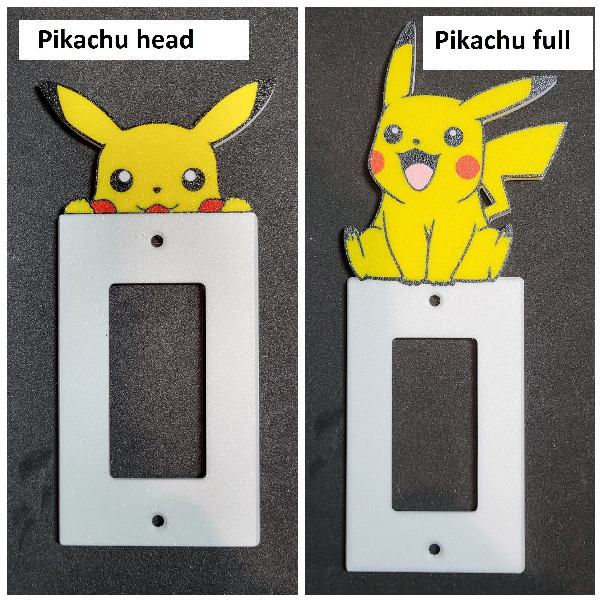 Light Switch Cover Pokemon Inspired Charactor Theme Switch Covers - Etsy