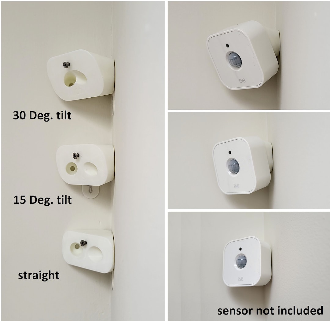 Eve Motion Smart Sensor Indoor Corner Wall Mount (no Drill, No Damage ...