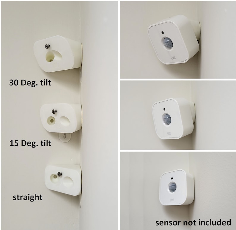 Eve Motion Smart Sensor Indoor Corner Wall Mount (no Drill, No Damage ...