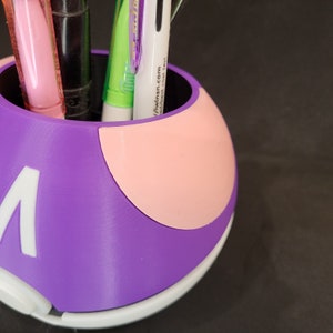 Pokeball Pen/pencil Holder Pokemon Inspired - Etsy