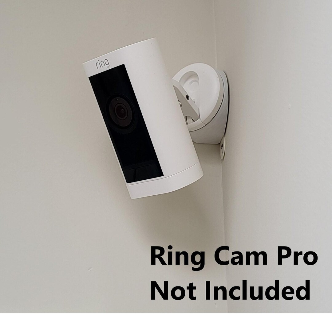 Wall Mount for Ring Stick up PRO Cam(no Drill, No Damage to Drywall) - Etsy