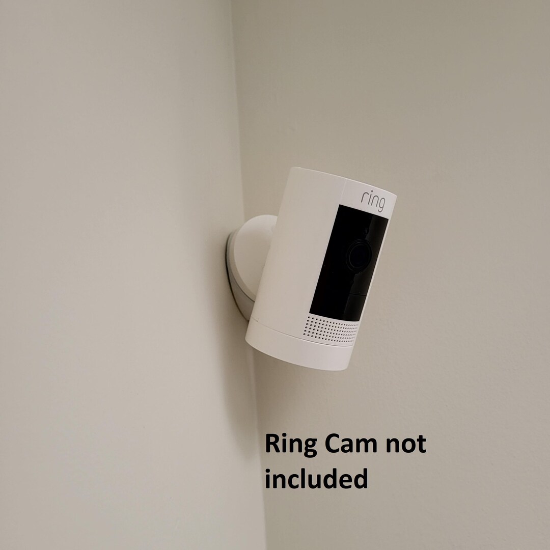 Wall Mount for Ring Stick up Cam(no Drill, No Damage to Drywall) - Etsy