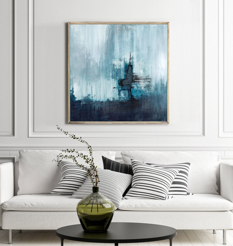 Giclée wall art PRINT of original painting Far from | Etsy