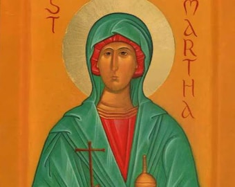 St Martha Icon - Etsy