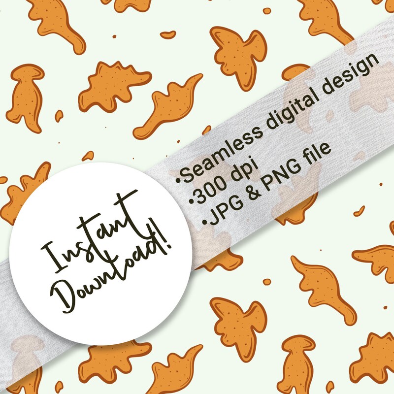 Dino Nuggets Clipart - Etsy