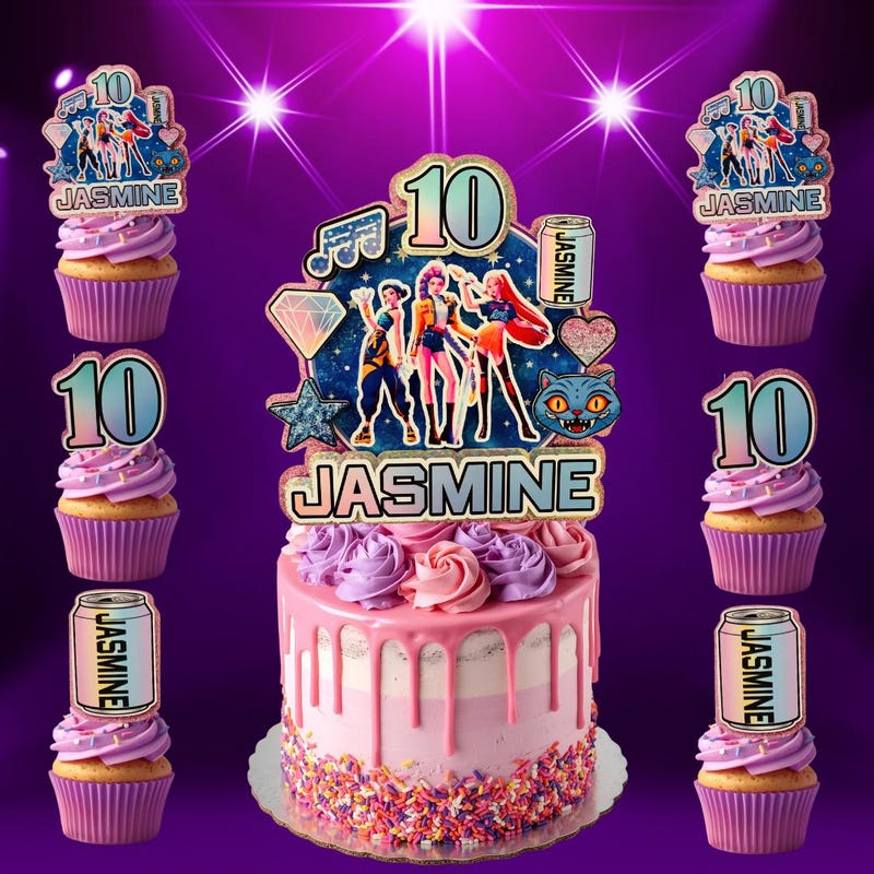 Kpop Demon Hunters Cakes - Etsy UK