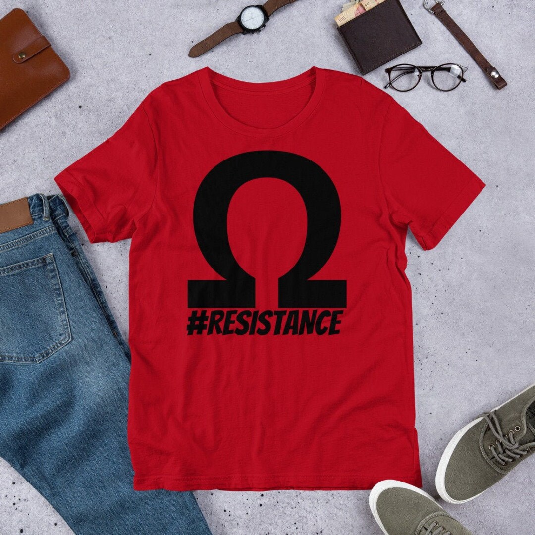 RESISTANCE Short-sleeve T-shirt - Etsy