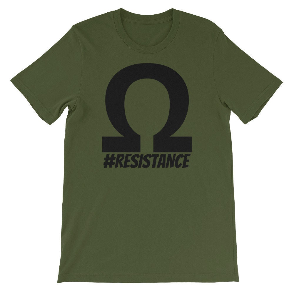 RESISTANCE Short-sleeve T-shirt - Etsy