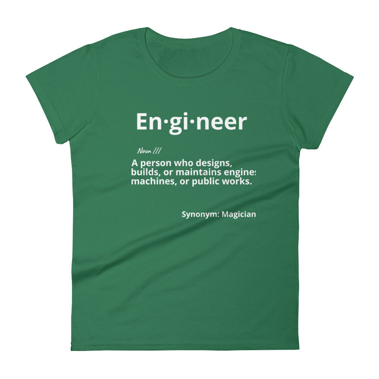 Women's I'm an Engineer Short-sleeve T-shirt - Etsy