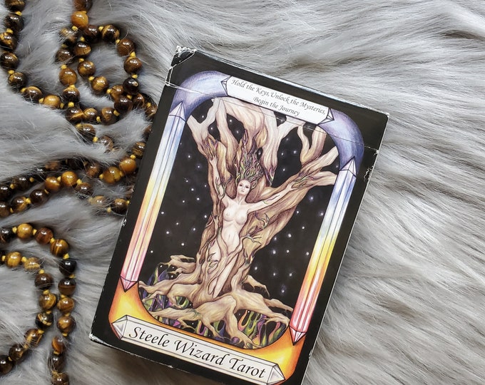 Steele Wizard Tarot, 88 Card Tarot Deck With Companion Guidebook and ...