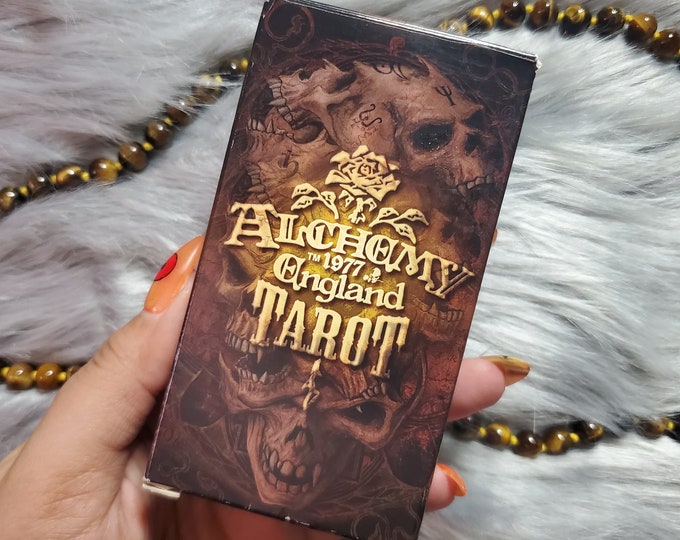 Alchemy England Tarot, 78 Card Tarot Deck With Original Box, No ...