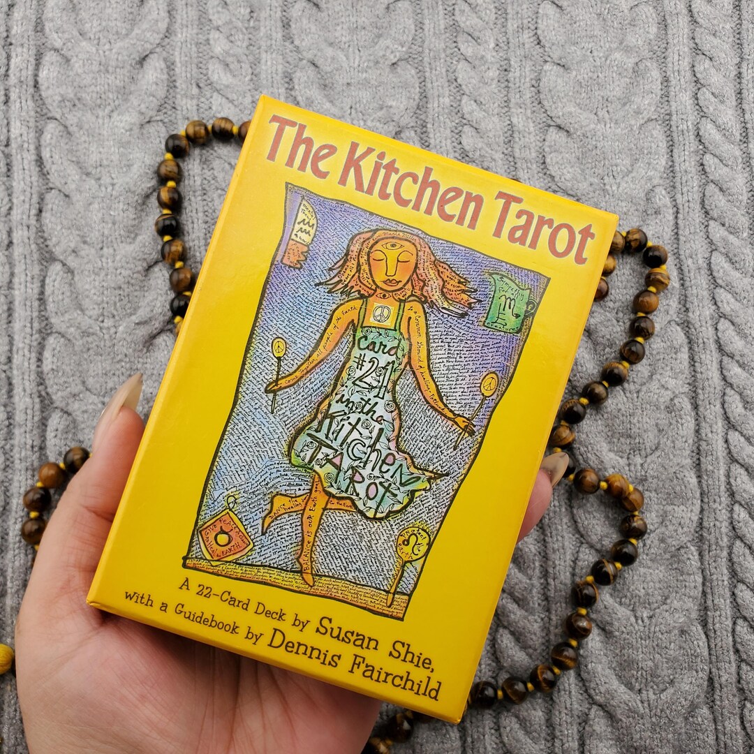 The Kitchen Tarot by Susan Shie, 22 Card Tarot Deck With Guidebook and ...