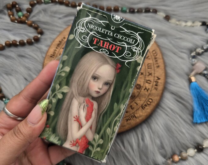 Nicoletta Ceccoli Tarot by Pietro Alligo, 78 Card Tarot Deck With ...