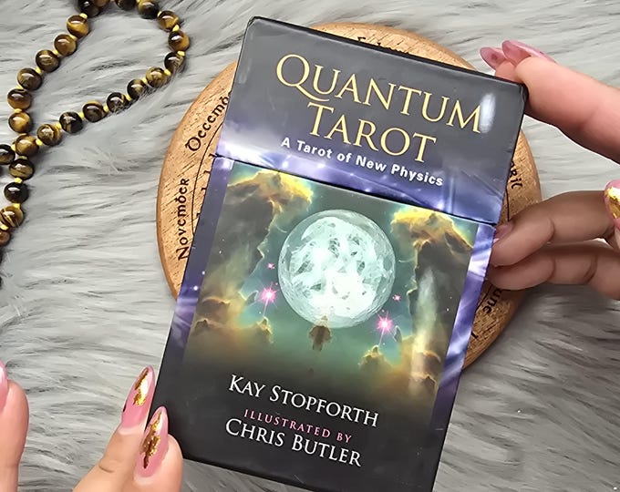 Quantum Tarot A Tarot of New Physics by Kay Stopforth, 78 Card Tarot ...