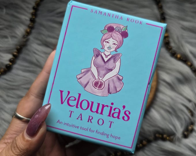 Velouria's Tarot by Samantha Rook, Card Tarot Deck With Guidebook and ...