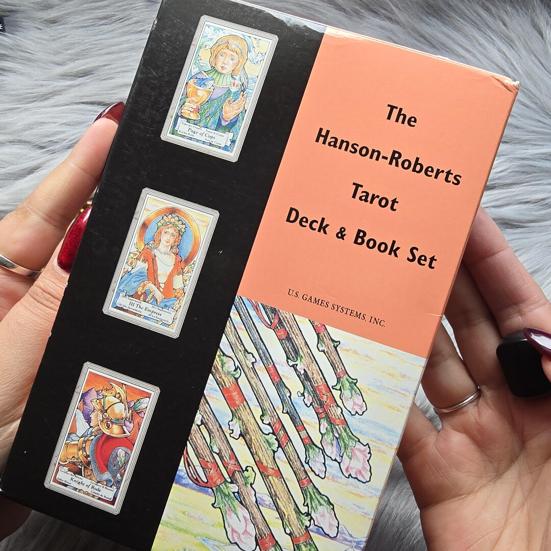 The Hanson-roberts Tarot Deck and Book Set by Susan Hansson, 78 Card ...
