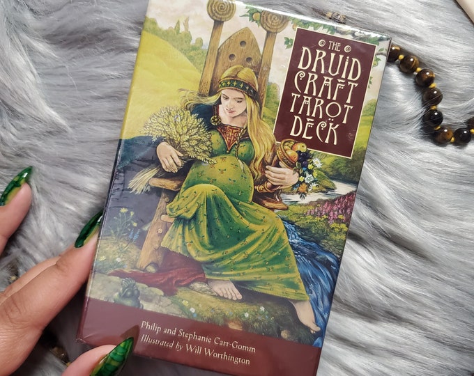 The Druid Craft Tarot Deck by Philip and Stephanie Carr-gomm, 78 Card ...