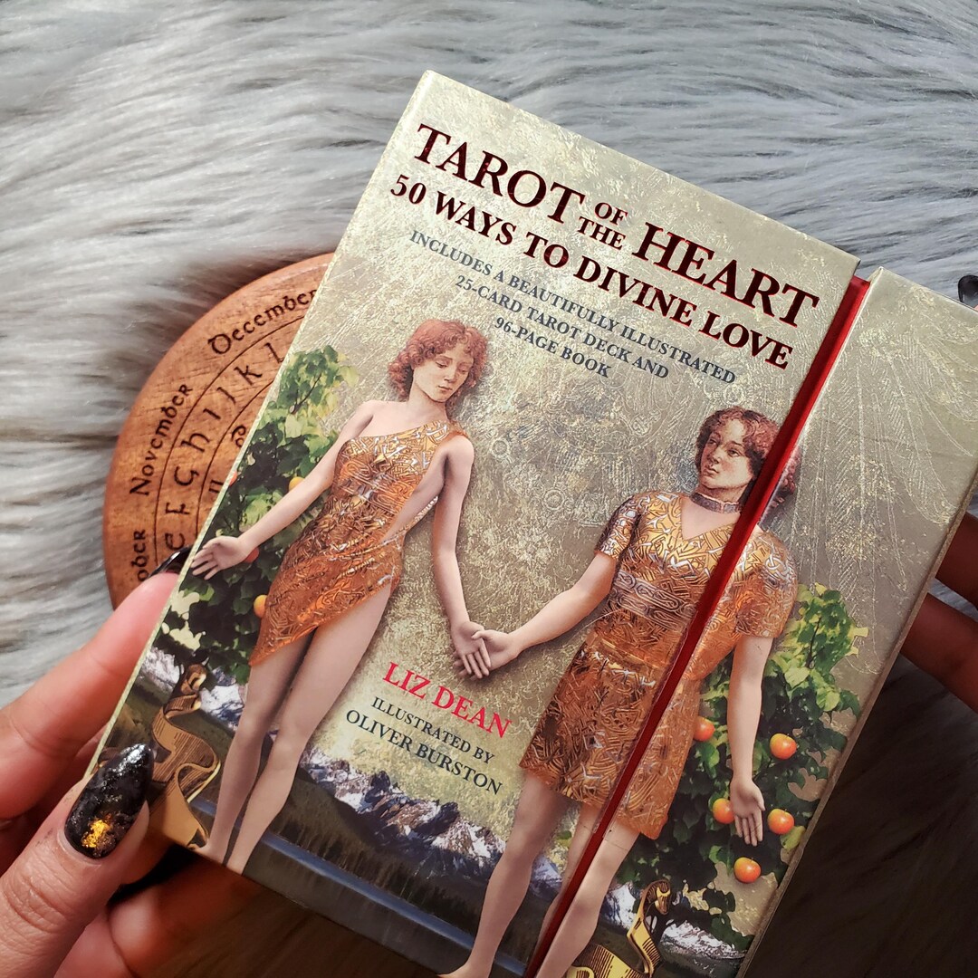 Tarot of the Heart 50 Ways to Divine Love by Liz Dean, 78 Card Tarot ...