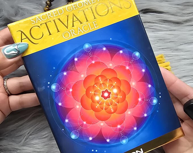Sacred Geometry Activations Oracle by Lon, 44 Card Deck With Companion ...