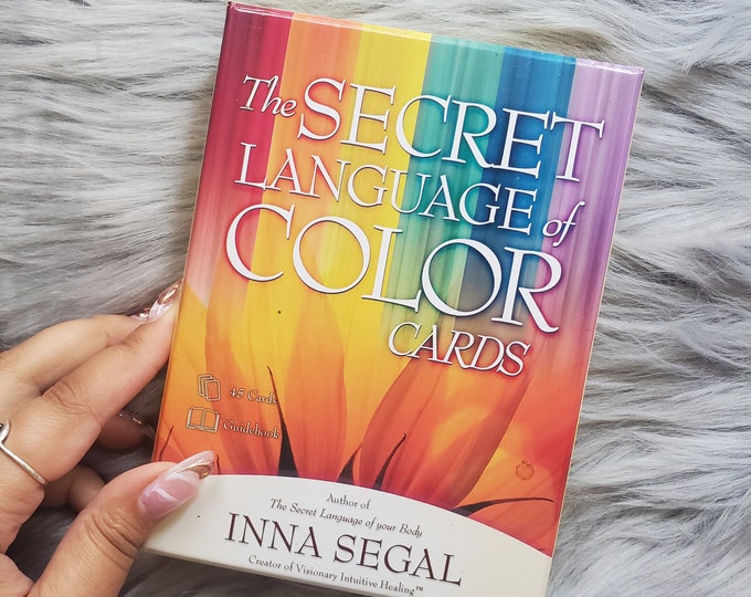 The Secret Language of Color Cards by Inna Segal, 45 Card Deck With ...