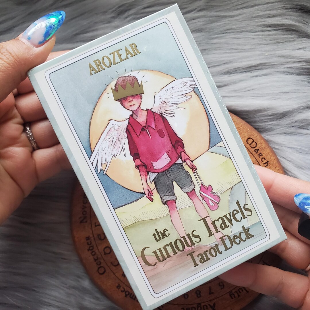 New: the Curious Travels Tarot Deck by Amelia Rozear, 78 Card Tarot Deck With Original Box - Etsy