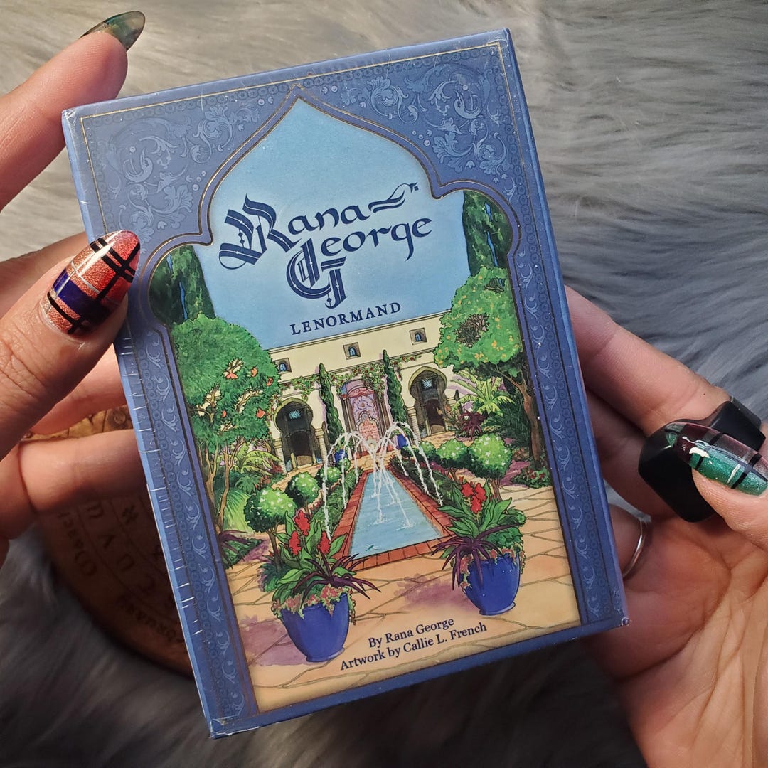 New: Rana George Lenormand by Rana George, 42 Card Deck With Companion ...